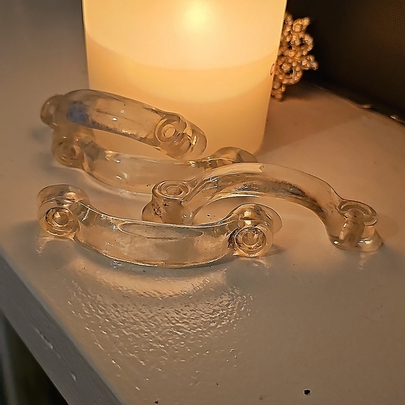 Authentic Original Vintage Style | Other | Vintage Glass Knobs Pulls | Poshmark